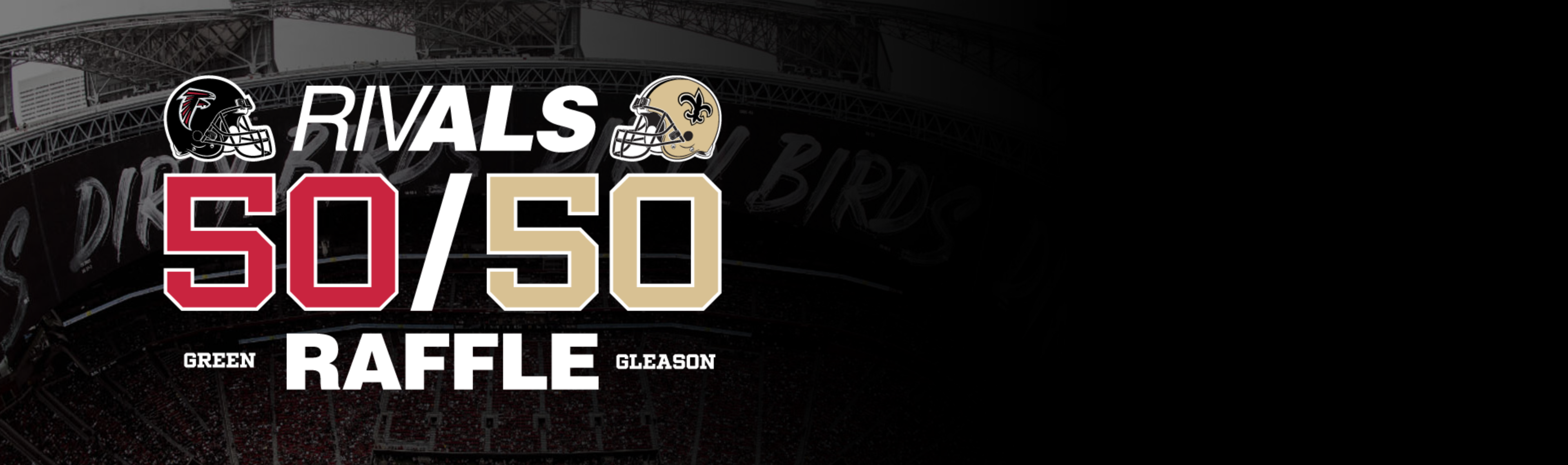 5050 Rivals Raffle | Atlanta Falcons at Mercedes-Benz Stadium – Atlanta ...